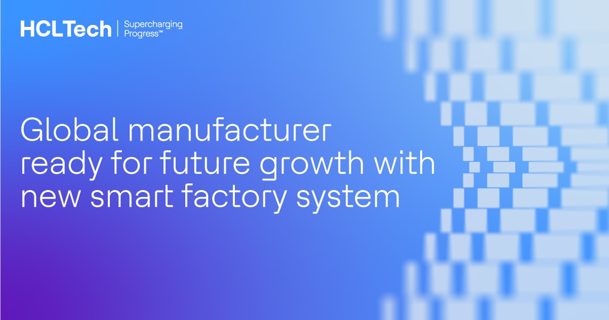 Global manufacturer ready for future growth with new smart factory ...