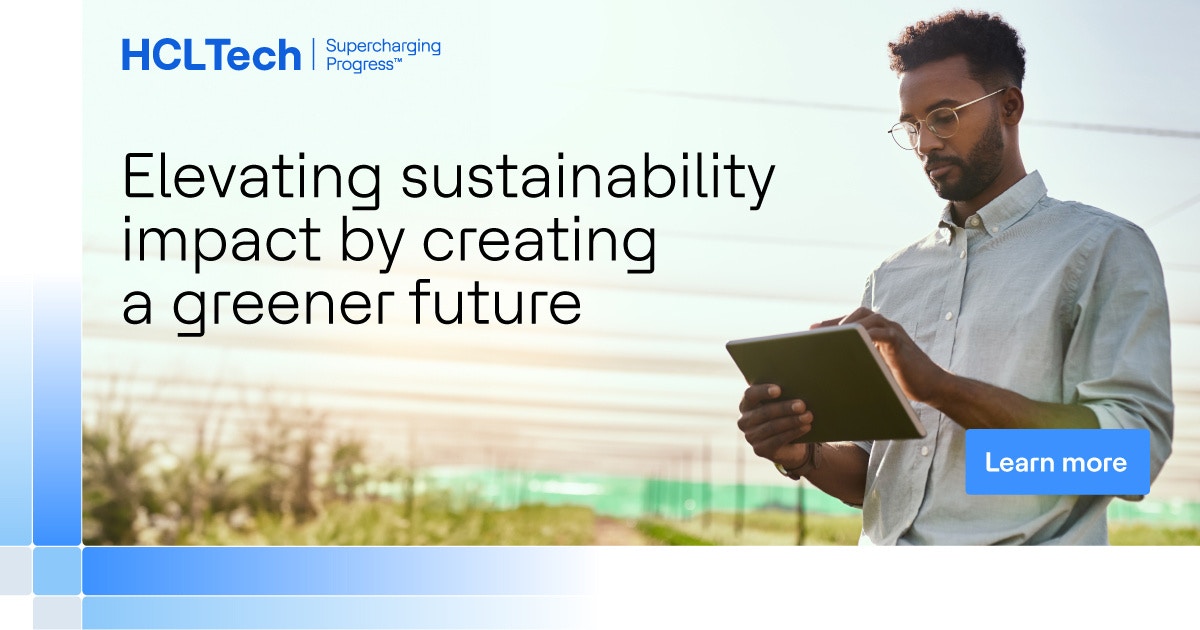 Elevating sustainability impact to new heights | HCLTech