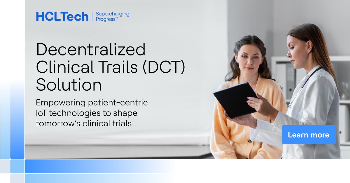 Decentralized Clinical Trials (DCT) Solution | HCLTech