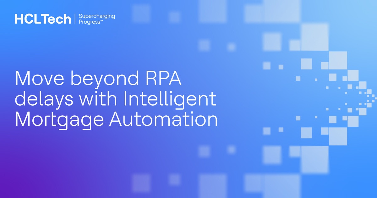 Revolutionizing Mortgage: How Intelligent Automation Overcomes Document Processing Challenges ...