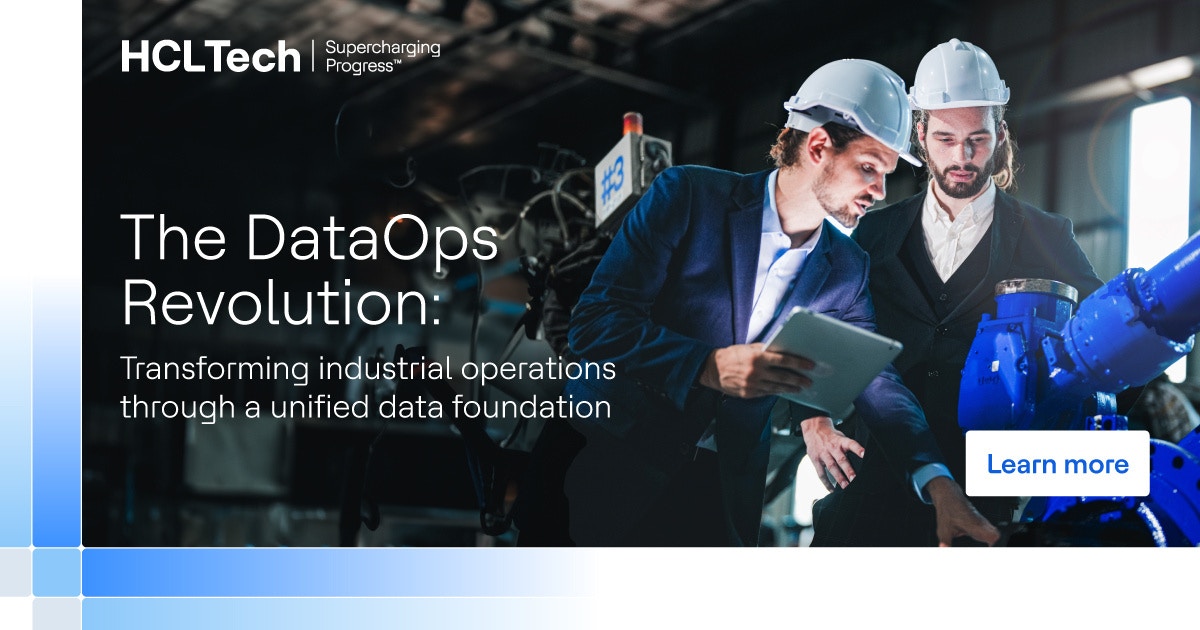 DataOps Revolution: Unifying Industrial Data for Transformation | HCLTech