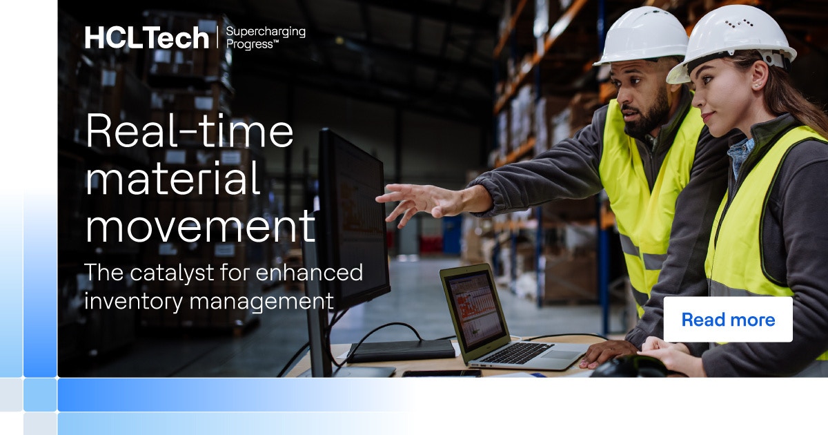 Real-Time Material Movement Tracking | HCLTech